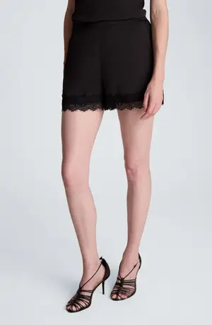 KENNETH COLE Lace Trimmed Shorts