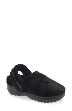 CROCS Classic Faux Fur Clog