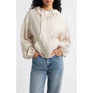 UGG Chiara Hooded Nylon Jacket - Bluff