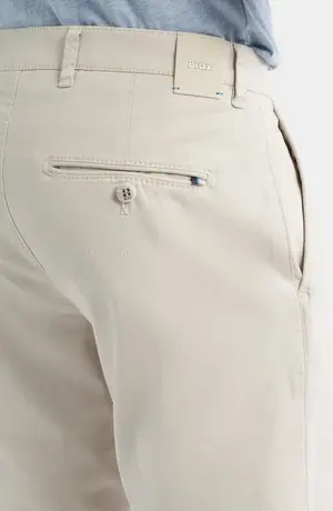 BRAX Fabio Modern Fit Cotton Blend Chinos - Beach