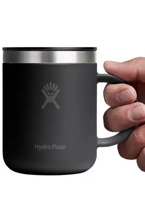 HYDRO FLASK 12-ounce Travel Mug - Black