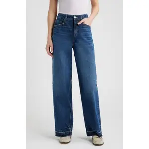 Hugo Boss Slouchy Nonstretch-denim Jeans With Raw Hem