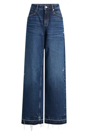 Hugo Boss Slouchy Nonstretch-denim Jeans With Raw Hem
