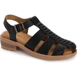 MUK LUKS Fisherman Sandal - Black