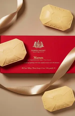 CASWELL-MASSEY Marem Bar Soap - 3-soap Set