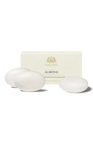 CASWELL-MASSEY Almond Bar Soap - 3-soap Set