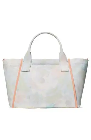Kate Spade New York Canvas Tote Bag - Coral Multi