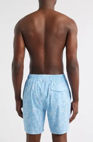 Johnnie-o Printed Swim Trunks