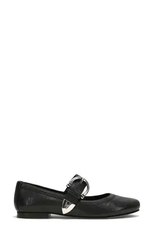 THE FRYE COMPANY Carson Mary Jane Flat - Black