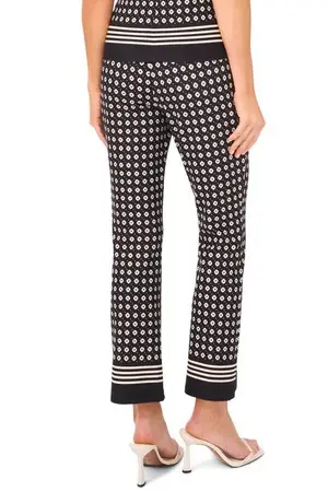 Ted Baker London Geo Print Knit Pants