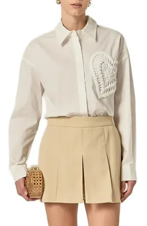 English Factory Long Sleeve Shirts For Women