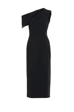 GIZIA Long Dress With Bead Embroidery