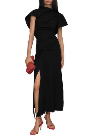 REISS Asymmetric Maxi Dress