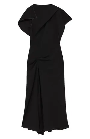 REISS Asymmetric Maxi Dress