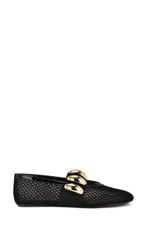 Nine West Dorra Mary Jane Flat - Black