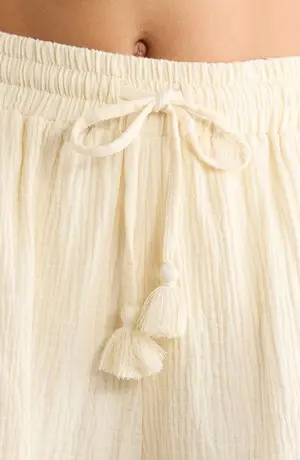 Elan Cotton Skort - Natural