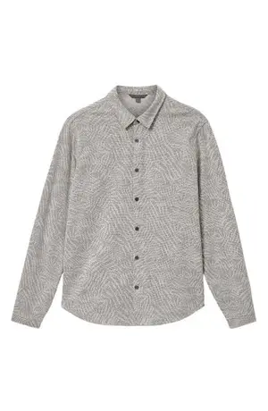 John Varvatos Paladino Jacquard Button-up Shirt