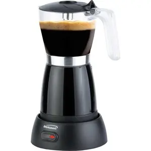 BRENTWOOD Electric Moka Pot Espresso Machine - Black