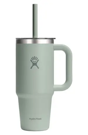 HYDRO FLASK 24-ounce Clear Lid Travel Tumbler - Agave