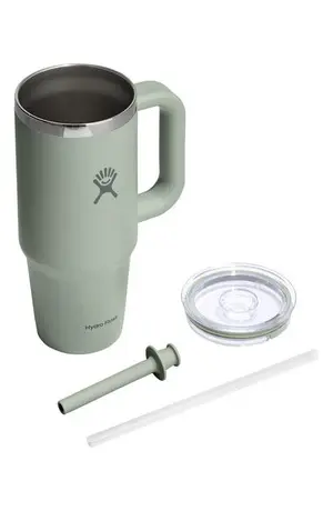 HYDRO FLASK 24-ounce Clear Lid Travel Tumbler - Agave