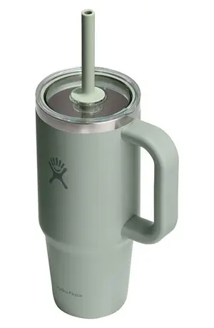 HYDRO FLASK 24-ounce Clear Lid Travel Tumbler - Agave