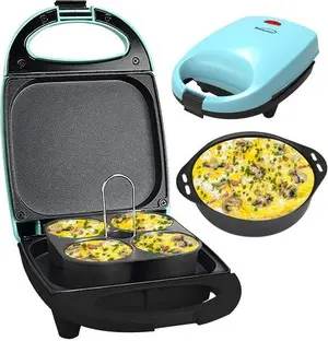 BRENTWOOD Electric Egg Maker - Blue