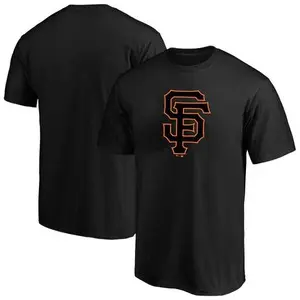 Profile San Francisco Giants Big & Tall Weathered Logo T-shirt - Heather Black