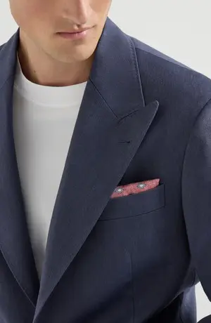 Brunello Cucinelli Blazer With Peak Lapel