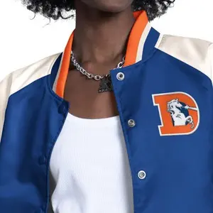 STARTER Raglan Blitz Full-snap Varsity Jacket