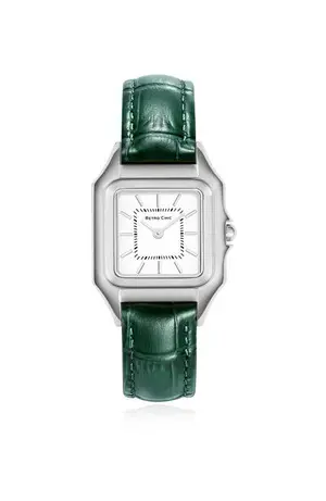 RETRO CHIC Vatican Majesty Moon Watch - Green & Silver