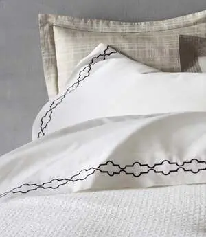 PEACOCK ALLEY Biagio Jacquard Decorative Pillow Charcoal