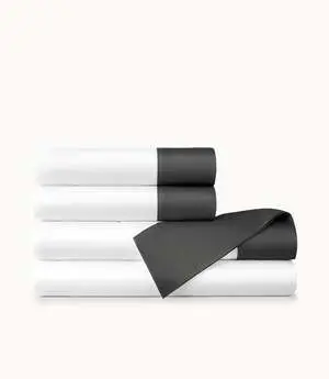 PEACOCK ALLEY Sheet Set - Fog