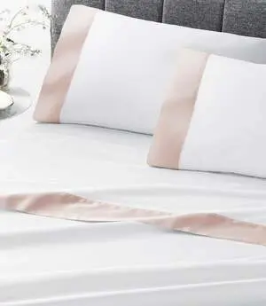 PEACOCK ALLEY Sheet Set - Nude