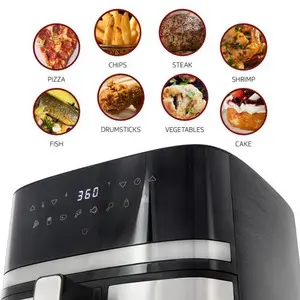 MEGACHEF 8.5 Quart Bundle Electric Air Fryer