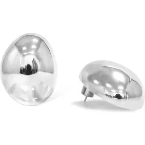 RETRO CHIC Orbit Earrings - Silver