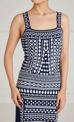 TEMPERLEY LONDON Tlalli Knit Strappy Dress