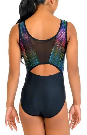 DESTIRA Open-back Tank Leotard With Scrunchie