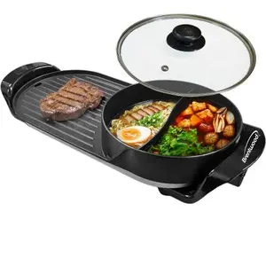 BRENTWOOD Electric Hot Pot And Korean Bbq Grill
