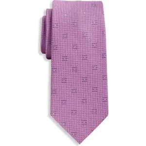 Michael Kors Big & Tall Palais Neat Tie - Orchid