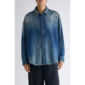 Men's Blue Long Sleeve Shirts