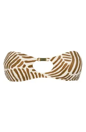 VIX PAULA HERMANNY Pam Bandeau Bikini Top