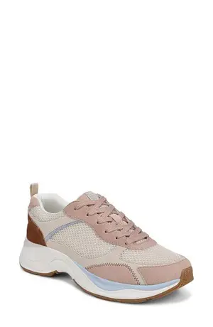 Naturalizer Zoie Sneaker - Ivory/pink/walnut