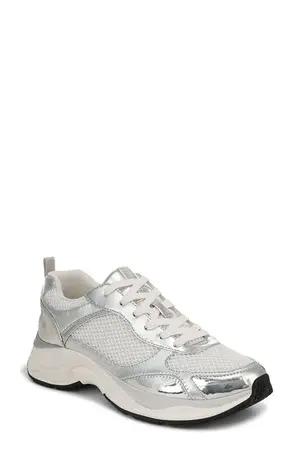 Naturalizer Zoie Sneaker - White/silver