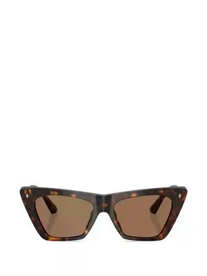 JIMMY CHOO Cat-eye Sunglasses - Brown
