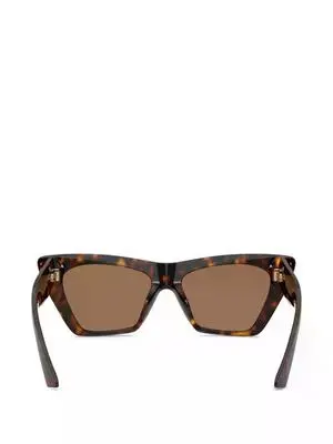 JIMMY CHOO Cat-eye Sunglasses - Brown