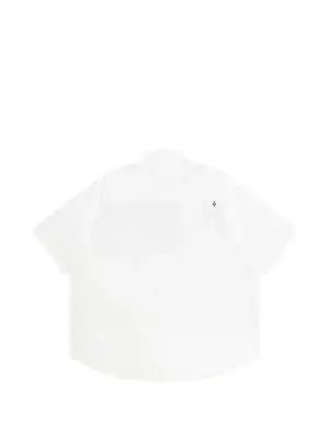 AAPE BY *A BATHING APE Logo Lettering Short-sleeve Shirt - White