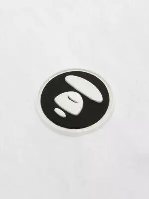 AAPE BY *A BATHING APE Logo Lettering Short-sleeve Shirt - White