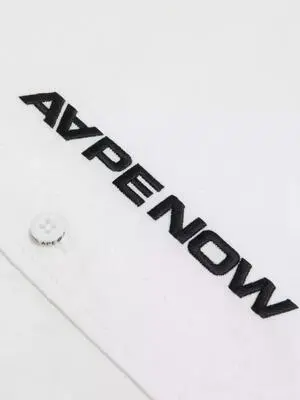 AAPE BY *A BATHING APE Logo Lettering Short-sleeve Shirt - White