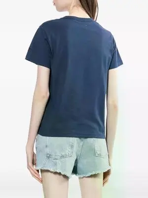 New Era Logo-patch T-shirt - Blue
