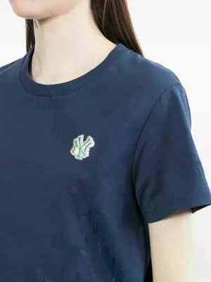 New Era Logo-patch T-shirt - Blue